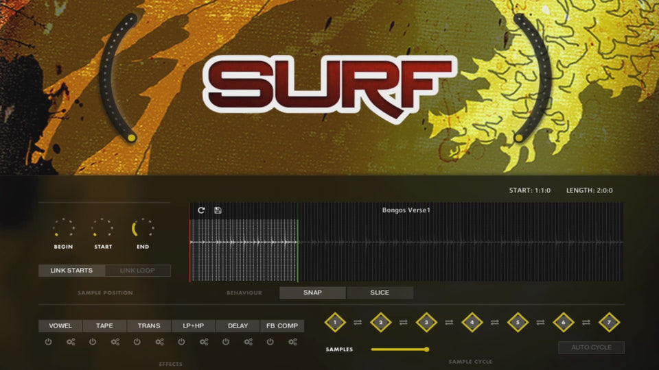 Surf Drums - Sample Pack & Surf-Rock Drum Loops - We Sound Human