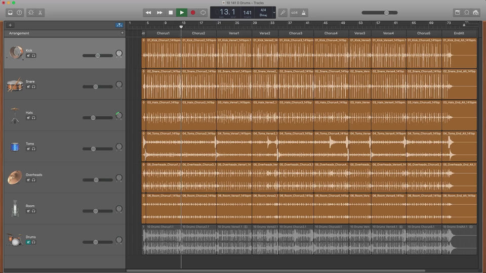 Surf Drums - Sample Pack & Surf-Rock Drum Loops - We Sound Human
