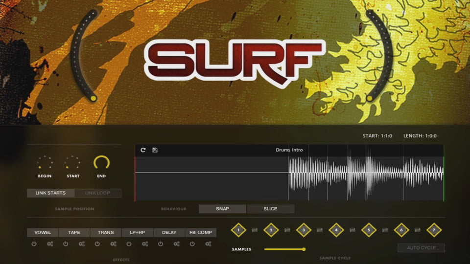 Surf Drums - Sample Pack & Surf-Rock Drum Loops - We Sound Human